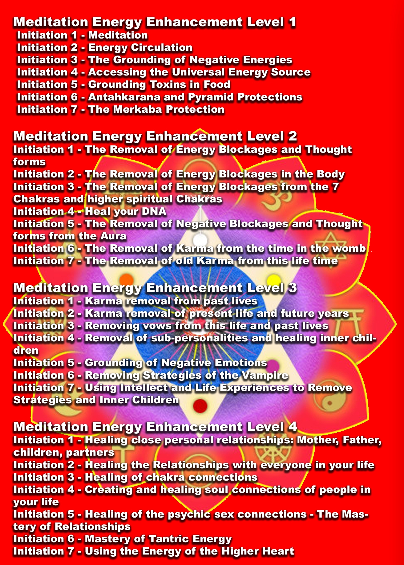 Energy Enhancement Evolution and Reincarnation